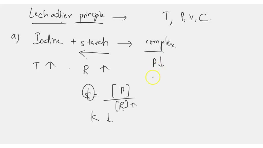 SOLVED: Consider the reaction between an iodine solution and starch ...