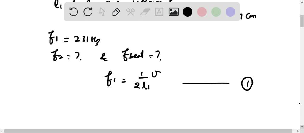 SOLVED: Standing waves are set up on two strings fixed at each end, as shown in the drawing. The ...