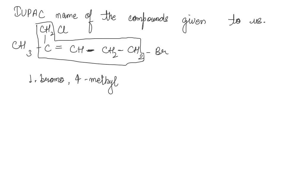 SOLVED: Text: Naming alkyl halides CH3Br CH3CH2CH2F CH3F CH3CH2CH2CH2F ...