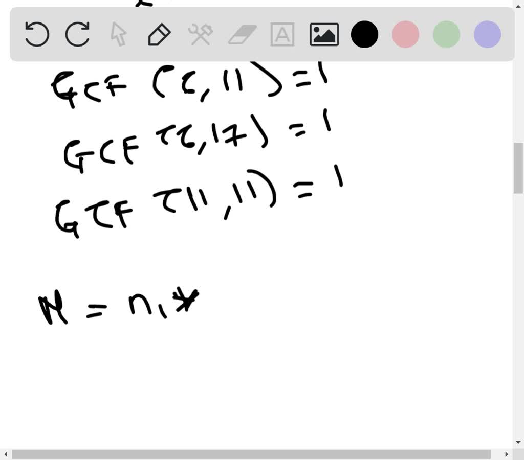 SOLVED: (1) Find all the incongruent solutions of the linear congruence 6x â‰¡ 15 (mod 21). (2 ...