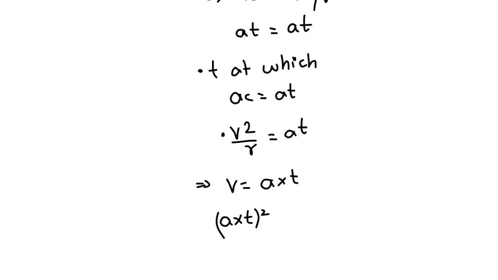 c) A motor car moves round a circular track of radius 0.3 m at 2 ...