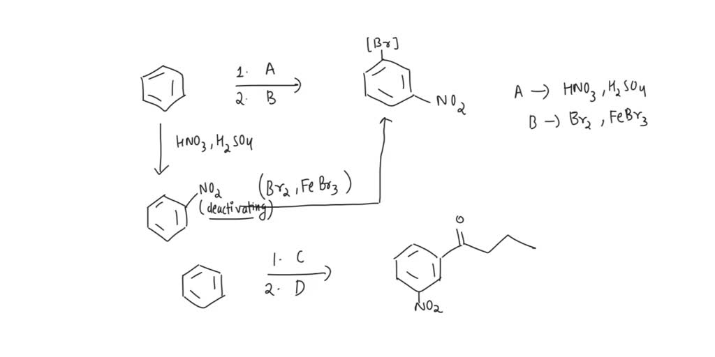 SOLVED: Select the best order of reagents to complete each of the following multi-step syntheses ...