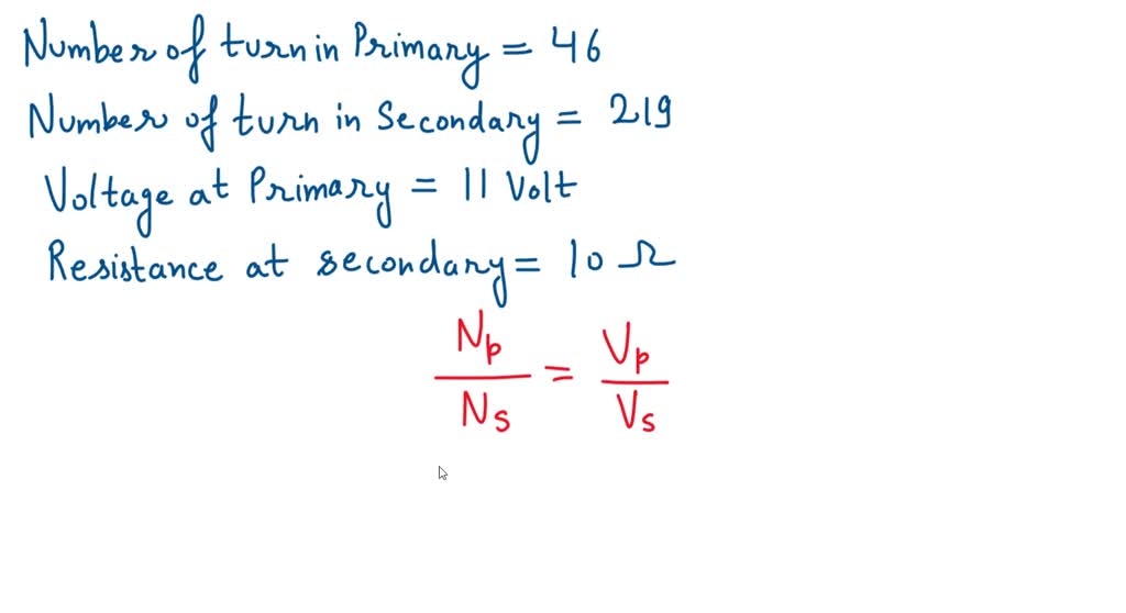 SOLVED: An ideal transformer has N1 turns in its primary and N2 turns in its secondary. To the ...