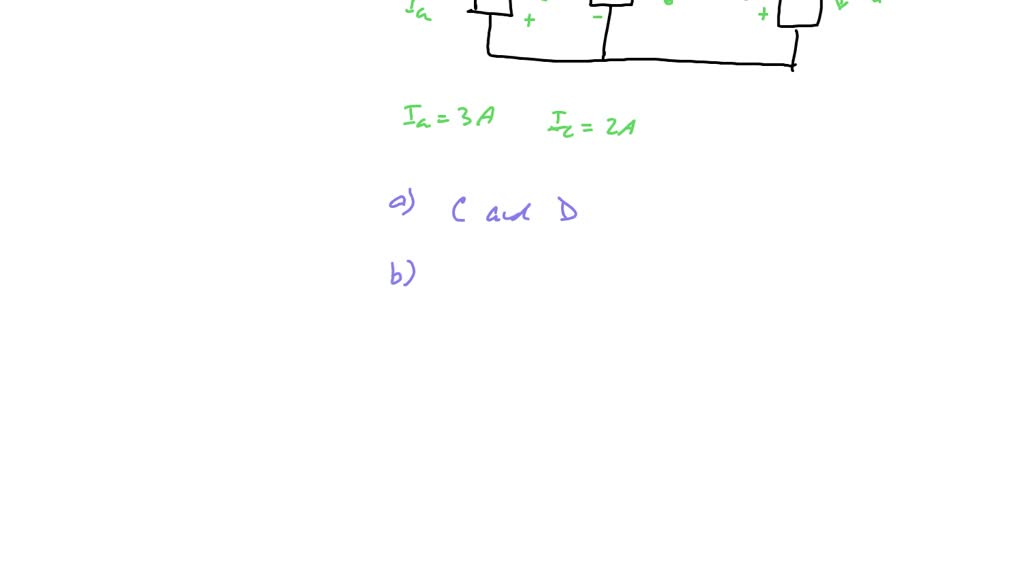 P1.36. Consider the circuit shown in Figure P1.36a. Which elements are ...
