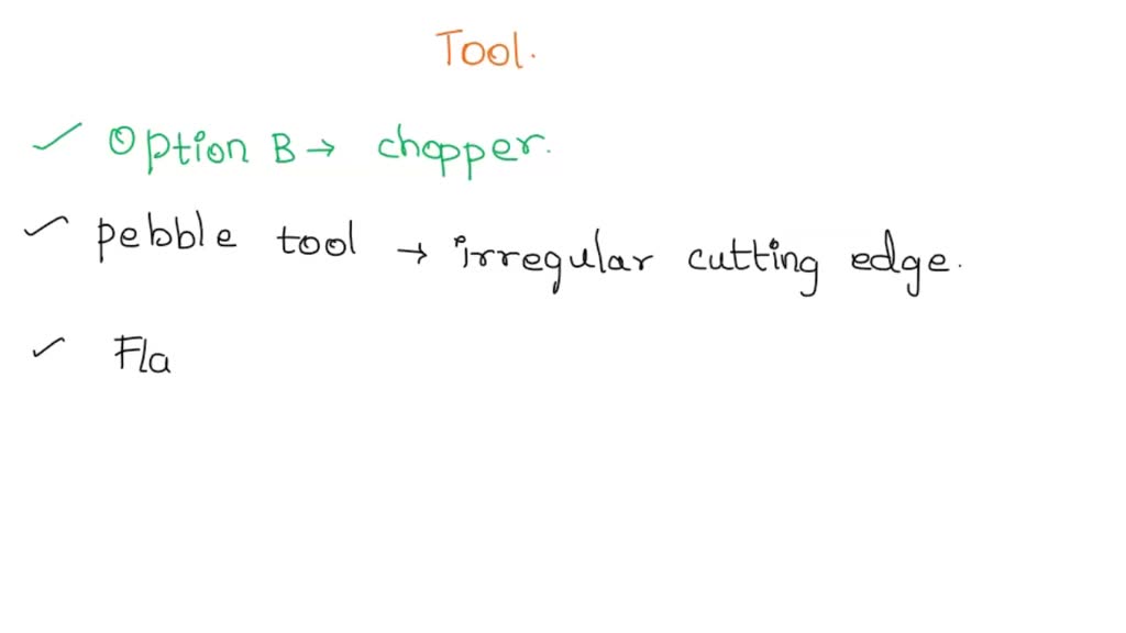 Exercise 7: Stone Tool Technology Review the photo in the Image Library ...