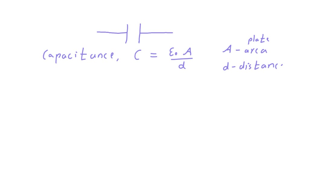 SOLVED: Multiple Choice. When the plate area of a capacitor increases, A) the capacitance ...