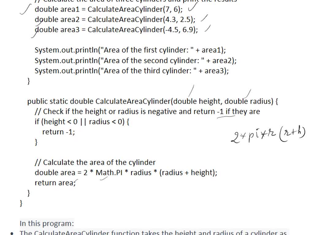 Solved Exercises Exercise 01 Write A Java Program To Define And Call The