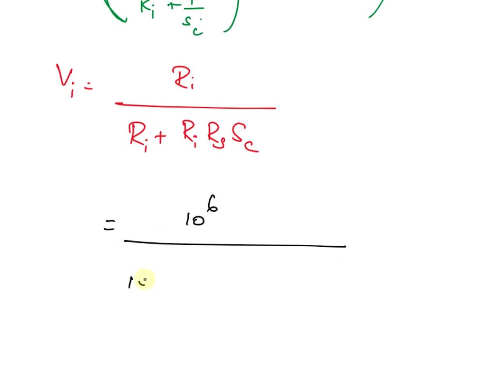 SOLVED: 9-13 A 1V signal with a source resistance of Rs = 600 Ω is ... SOLVED: 9-13 A 1V signal with a source resistance of Rs = 600 Ω is ...
