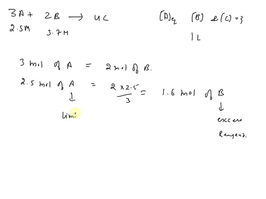 SOLVED: At a certain temperature, this reaction establishes an ...