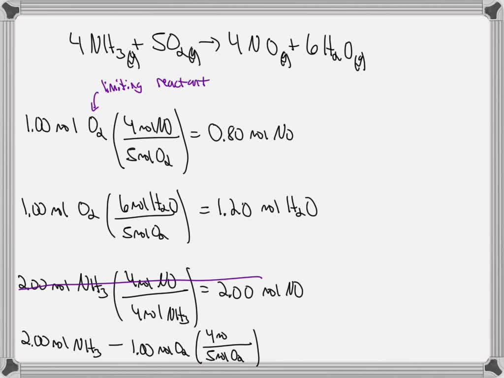 SOLVED: A mixture of 2.00 moles of H2, 3.00 moles of NH3, 4.00 moles of Co2, and 5 moles of N2 ...