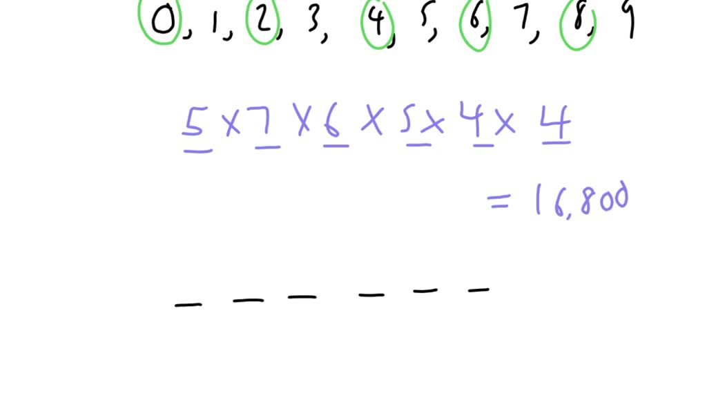 SOLVED: (8 points) A six-digit number (i.e. a whole number from 100000 to 999999) is selected at ...