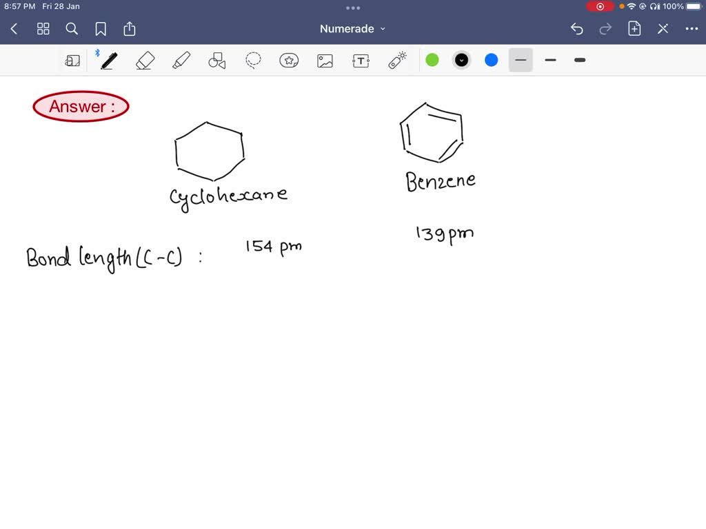 SOLVED: In which of the following are the carbon-carbon bond lengths ...