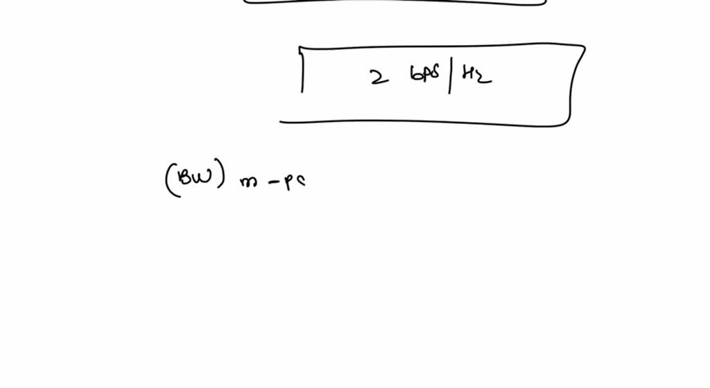 Solved Make A Comparison Between Qpsk And Bpsk Modulation Techniques