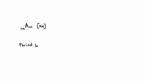 Xe 6s24f145d106p3 represents the condensed electron...