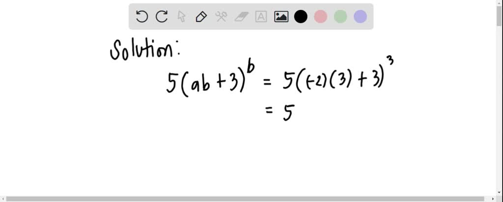 SOLVED: Answer please fast with full explanation. 5. If a + 2b = 5, then show that 0Â³ + 8bÂ³ ...