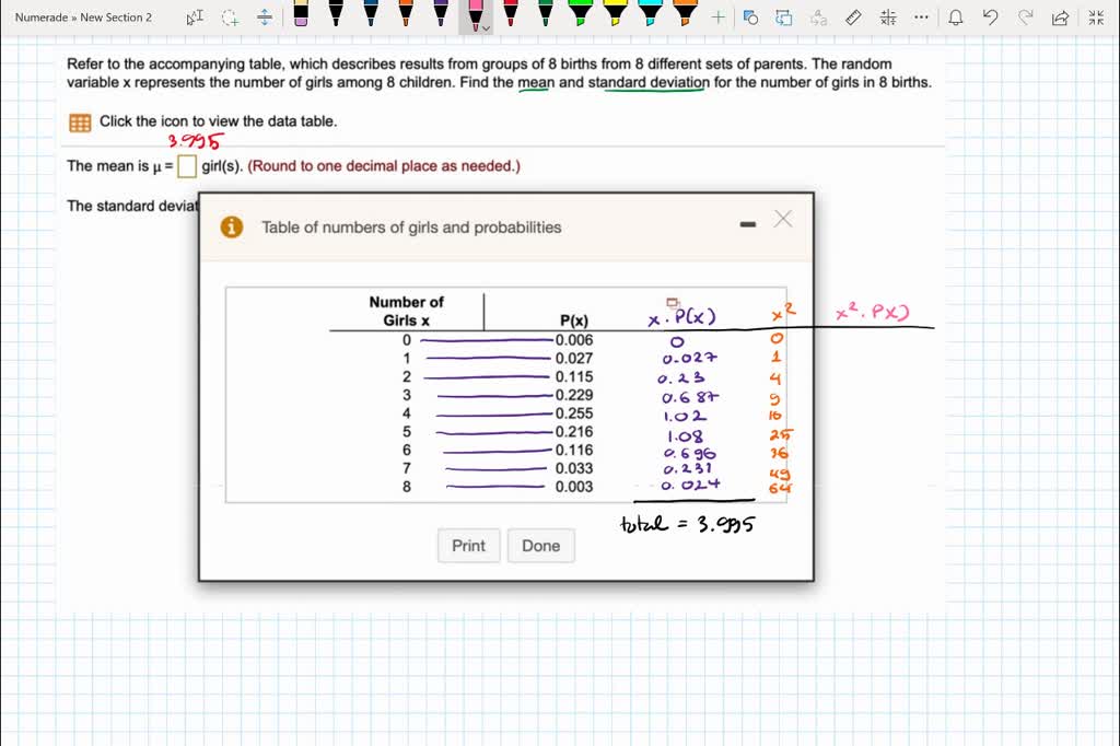 SOLVED: Refer to the accompanying table which describes results from ...