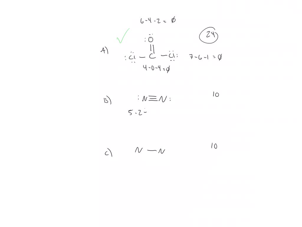 SOLVED: Decide whether these proposed Lewis structures are reasonable ... SOLVED: Decide whether these proposed Lewis structures are reasonable ...