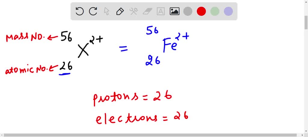 A particle contains 26 protons, 30 neutrons, and 24 electrons. Which ...