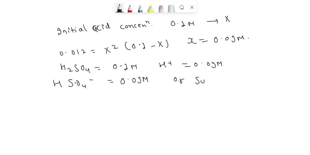 SOLVED: Learning Goal: To learn how to calculate ion concentrations in ...
