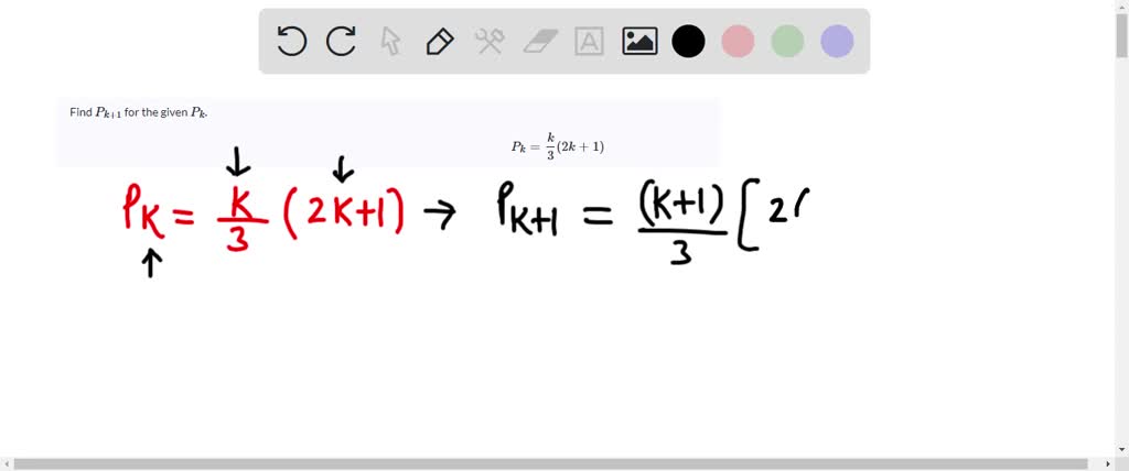 SOLVED: P(X =k) = (k+1)(4)* for k = 0,1,2