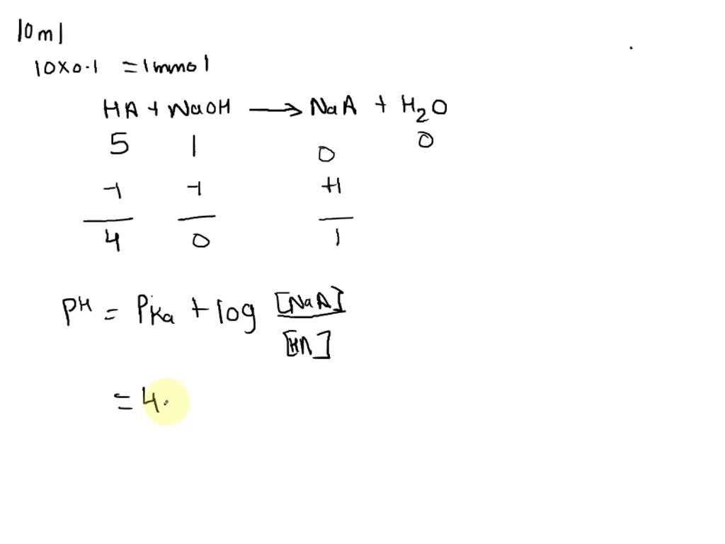 Calculate the pH at 0, 10.0, 25.0, 50.0, and 60.0mL titrant in the titration of 50.0mL of 0.100 ...