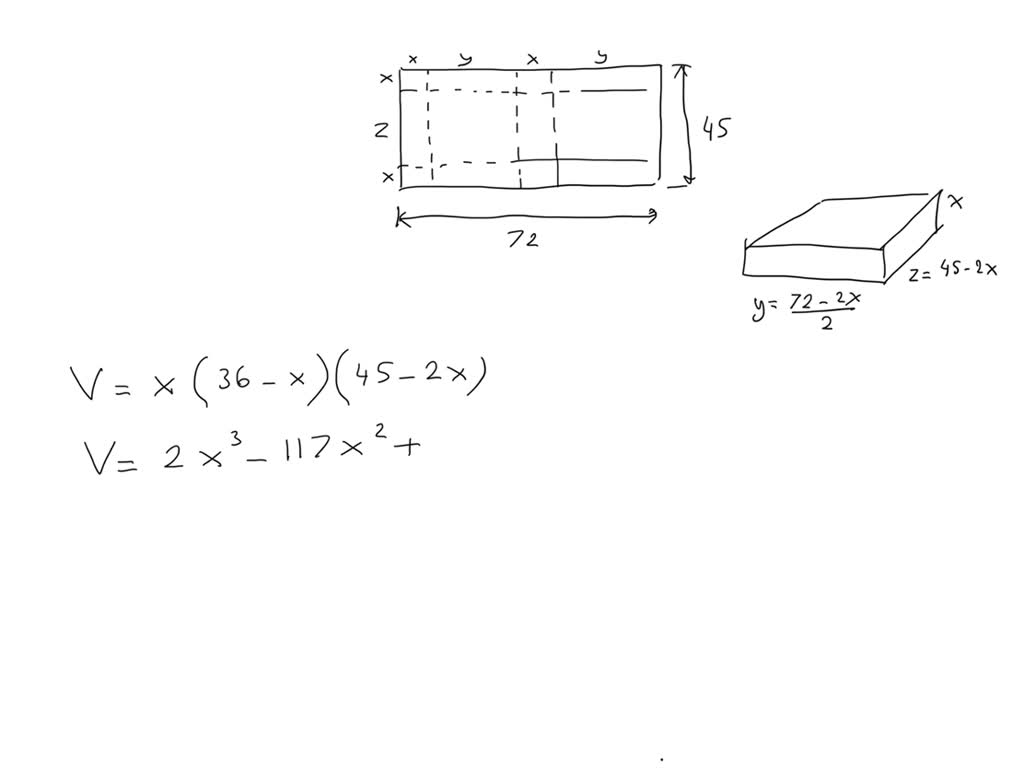 SOLVED: A covered box is to be made from 6+ rectangular sheet of ...