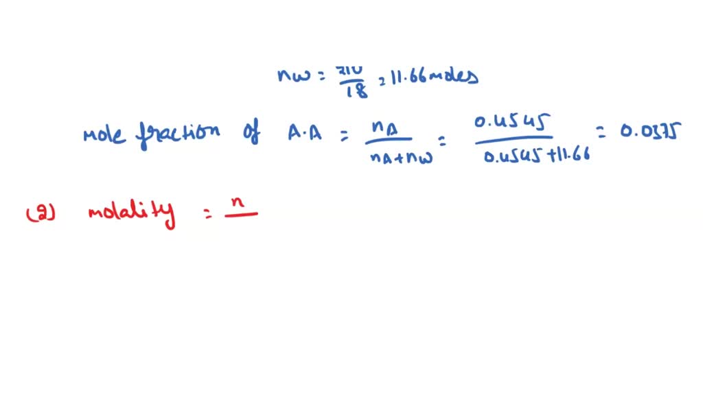 SOLVED: ' Calculate the Molarity of the solution of ascorbic acid that ...