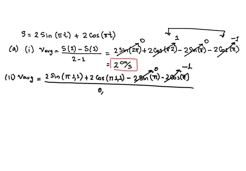 SOLVED: The displacement (in centimeters) of a particle moving back and forth along a straight ...
