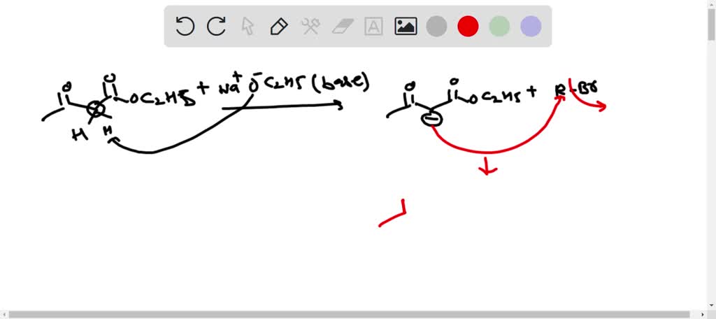 SOLVED: As shown below; the acetoacetic ester synthesis is method for ...
