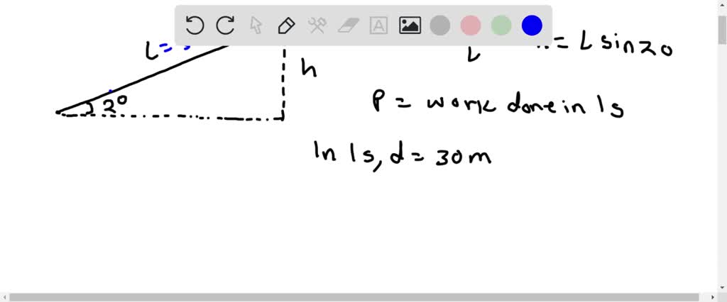 Calculate the power output needed for a 950-kg car to climb a 2.00º slope at a constant 30.0 m/s ...