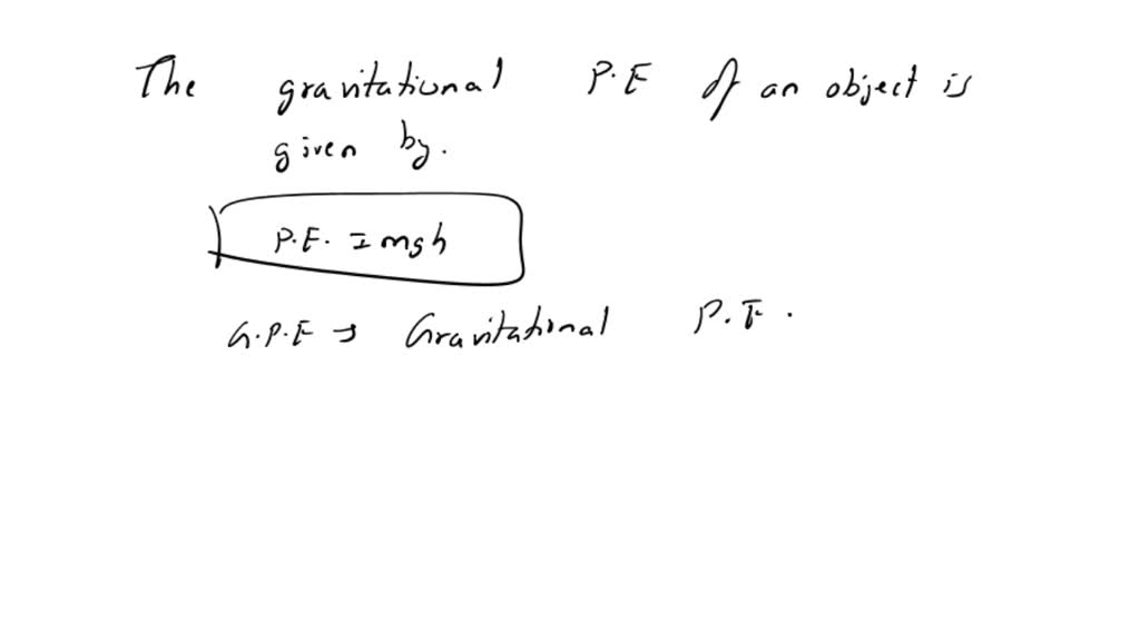 SOLVED: Richard wants to know how much potential energy his cat has ...