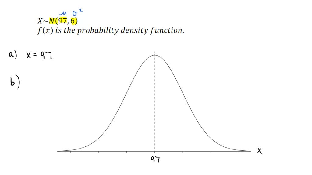 SOLVED: (a) At what x value does f(x) reach a maximum for a normal ...