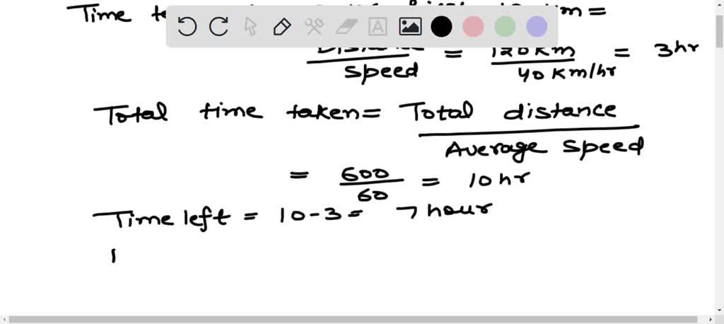 SOLVED: A high school bus travels 240 km in 6.0 h. What is its average speed for the trip? (in ...