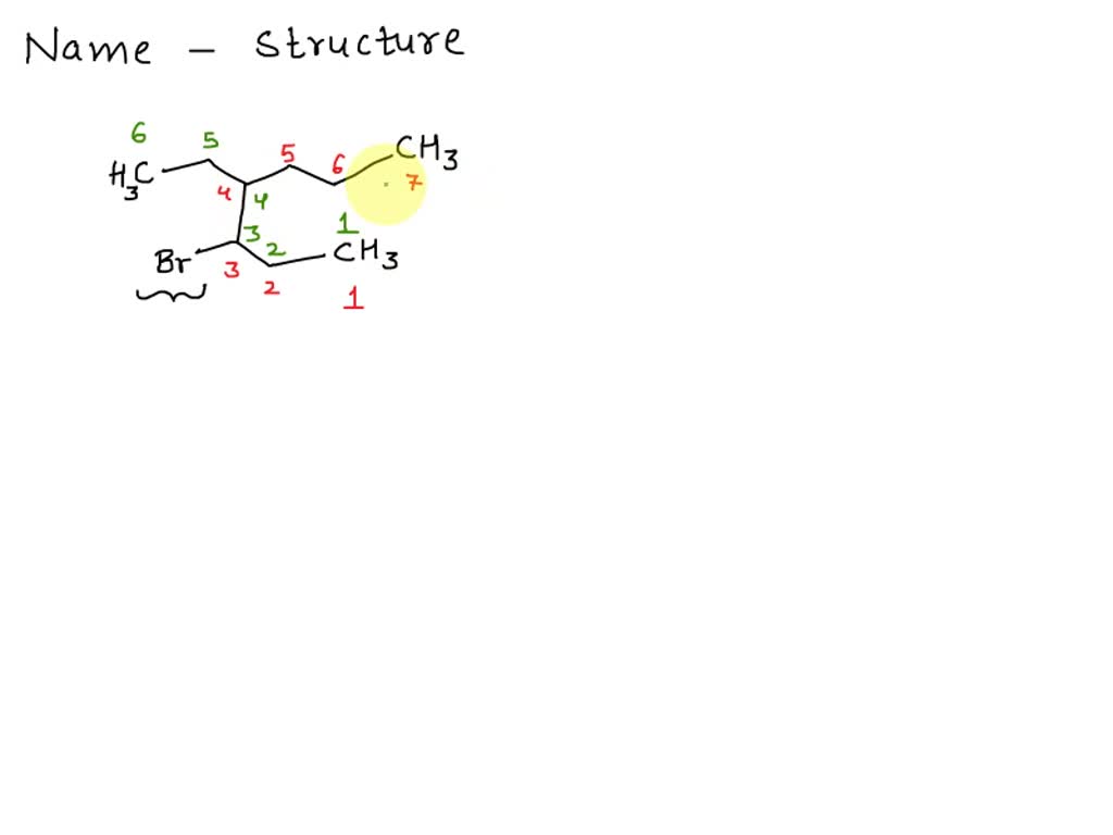 Solved Name The Following Structure H3c Br Ch3 Ch3