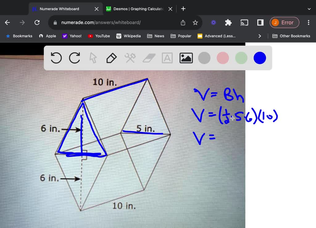 SOLVED: 'The diagram below shows the dimensions of two identical rectangular prisms joined ...