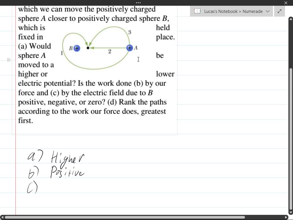 SOLVED: In the Figure below there are three paths along which we can ...