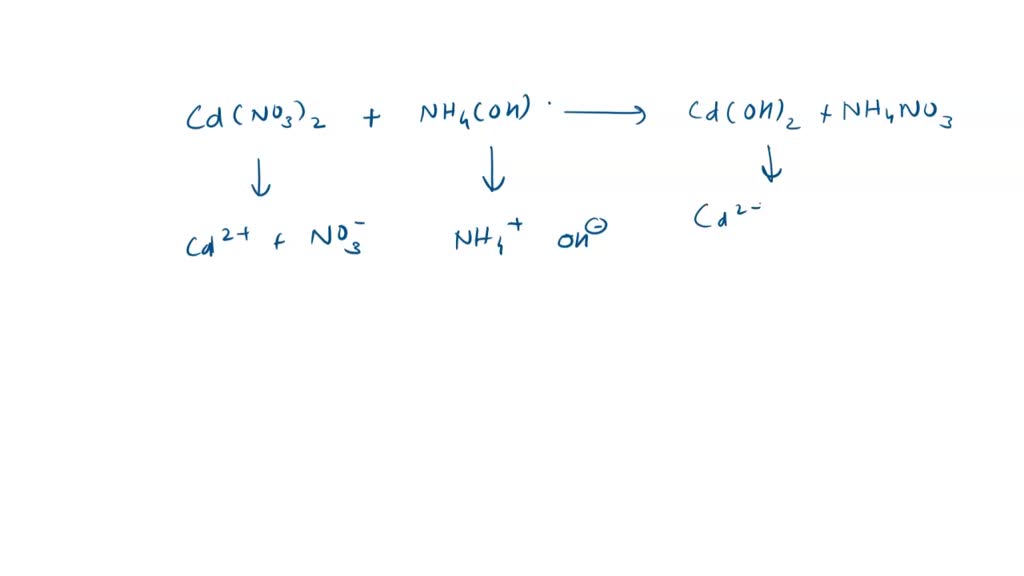 SOLVED: 1. Complete and balance the following equation: HBr(aq) + NH3 ...