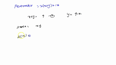 [GET ANSWER] a consider all possible rectangles with whole number side lengths that have an area ...
