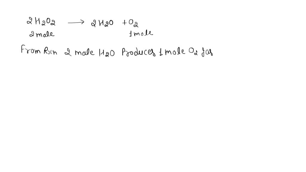 SOLVED: 1 mole of acidified K2Cr2O7 can oxidise how many moles of H2O2