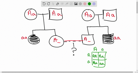 based on the pedigree in figure 1 which of the following best explains ...