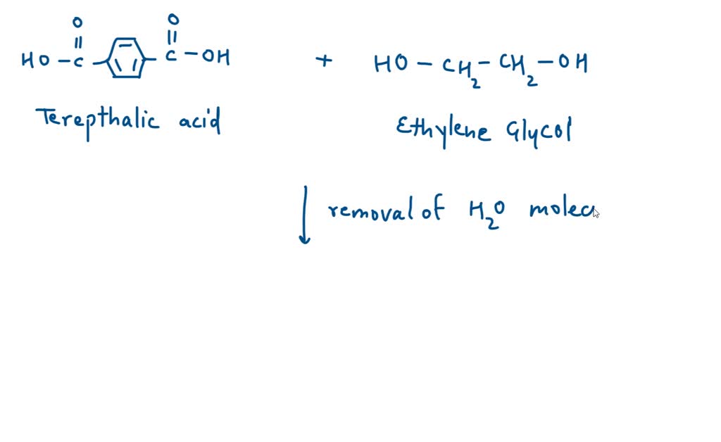 SOLVED: One kind of polyester is a condensation copolymer formed from ...