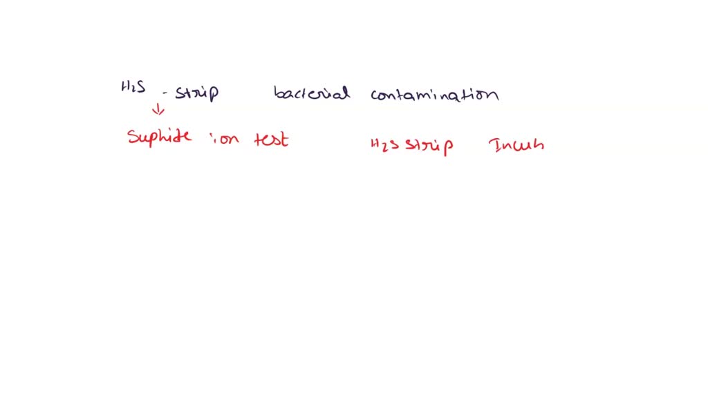 SOLVED: What we need to do experiment checking bacterial contamination ...