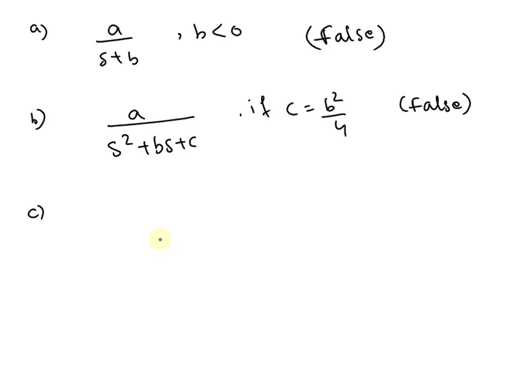 SOLVED: Please see the following statements. For each of the statements ...