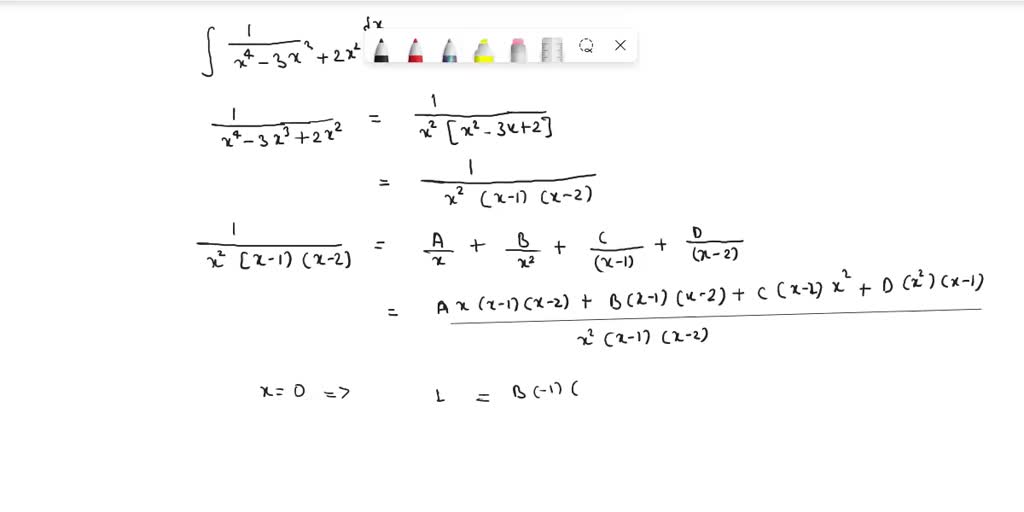 SOLVED: 3x Step 1: Is the rational expression proper? Yes. Step 2 ...