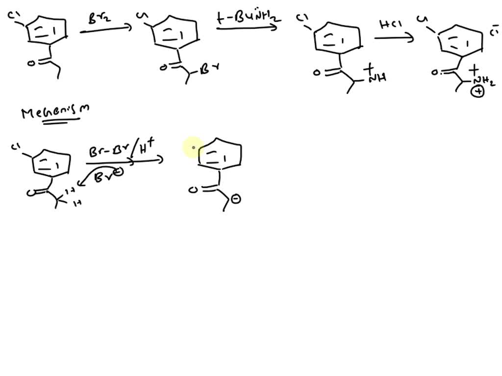 SOLVED: Question 1. Show a complete arrow-pushing mechanism for a possible competing reaction ...
