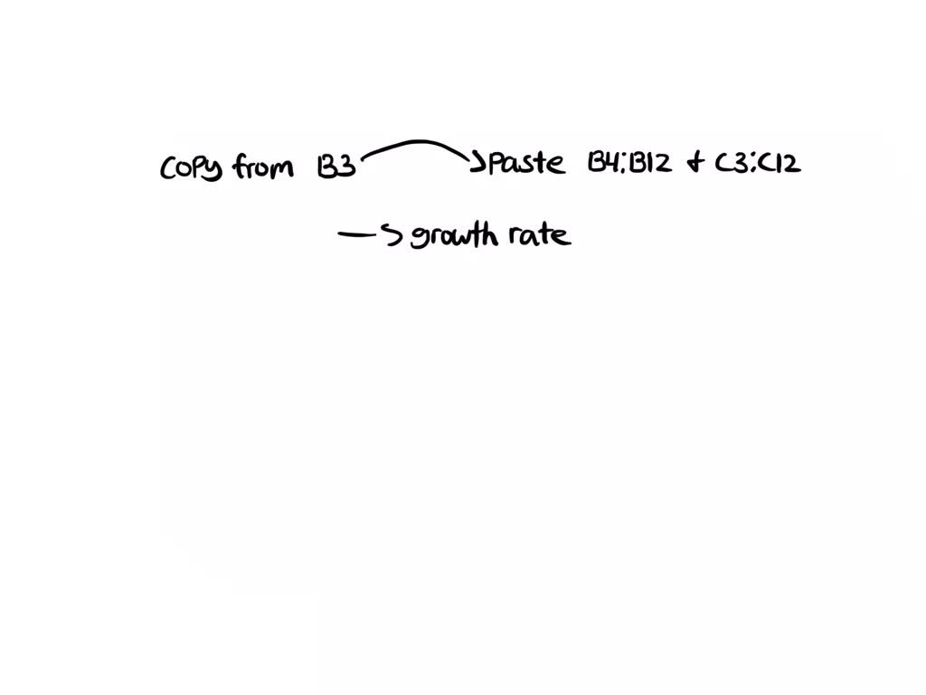 SOLVED: Which formula below can be copied from cell B3, and pasted into ...