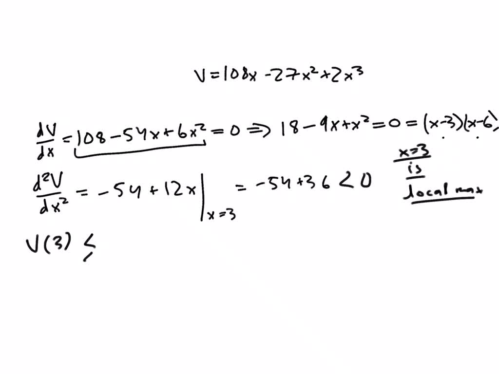 SOLVED: A carpentcr is constructing large cubical storage shcd The ...