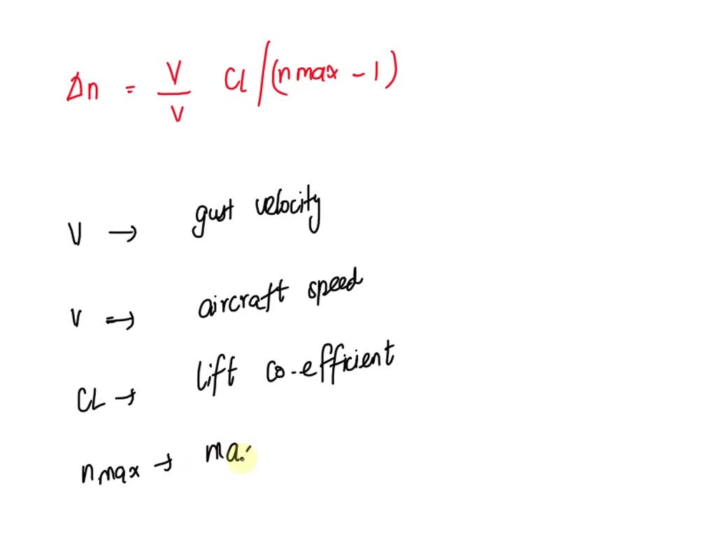 SOLVED: For the Gulfstream IV, assume the positive limit load factor is ...