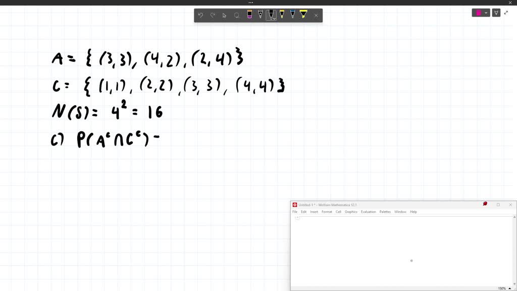SOLVED: A triangular die is a four-sided die, each side possessing ...