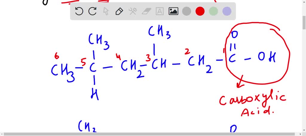 SOLVED: Draw the structure of a compound that fits the description: A ...